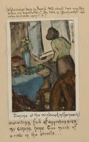 Nanino At The Window - Celebrating jewish archives