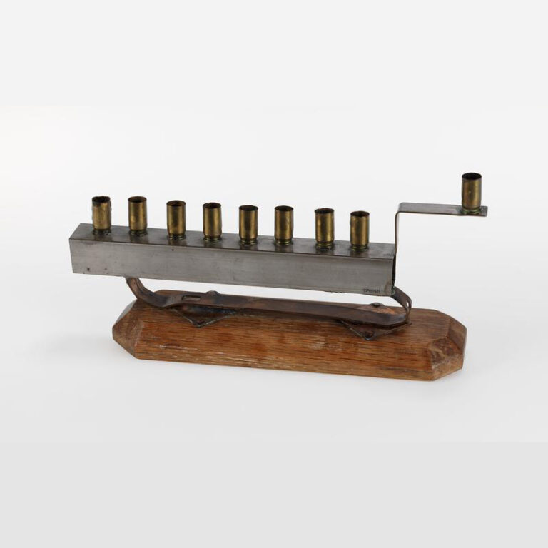 Sten Gun Menorah - hiddentreasurenew